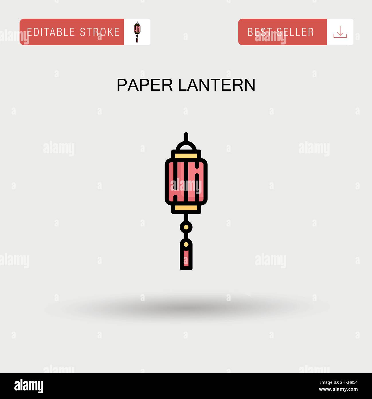 Lanterns blue sky Stock Vector Images - Alamy