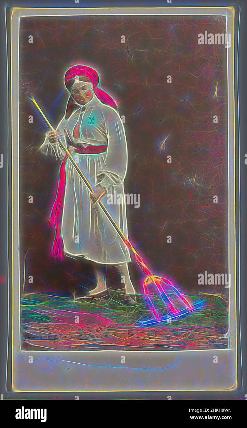 Inspired by Portrait of an unknown peasant woman with rake in Swedish ...