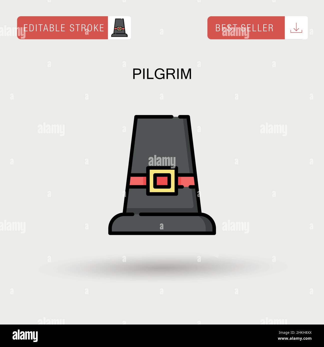 Camino de santiago pilgrimage spain Stock Vector Images - Alamy