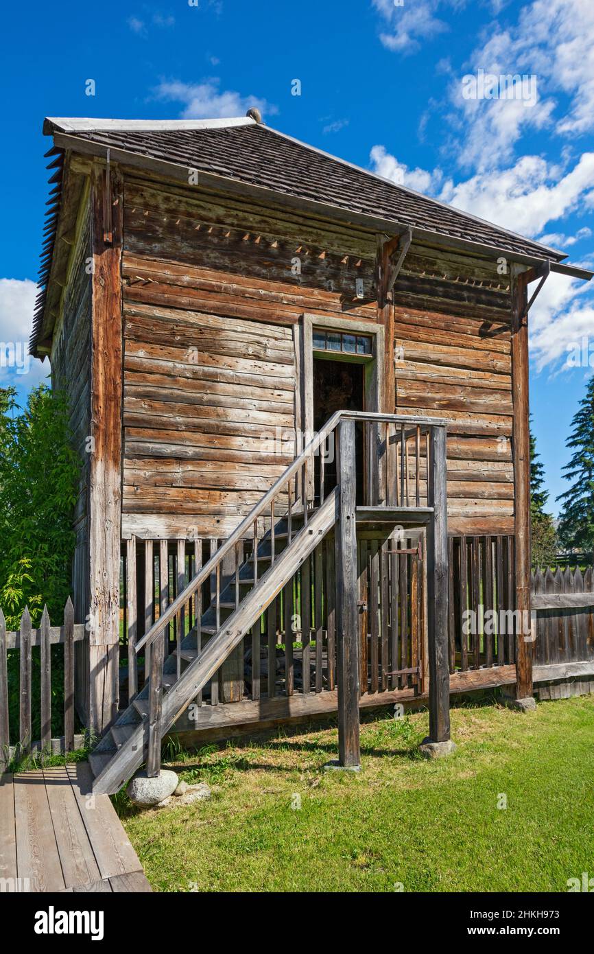 Canada, British Columbia, Fort St. James, Fish Cache (1889), for ...
