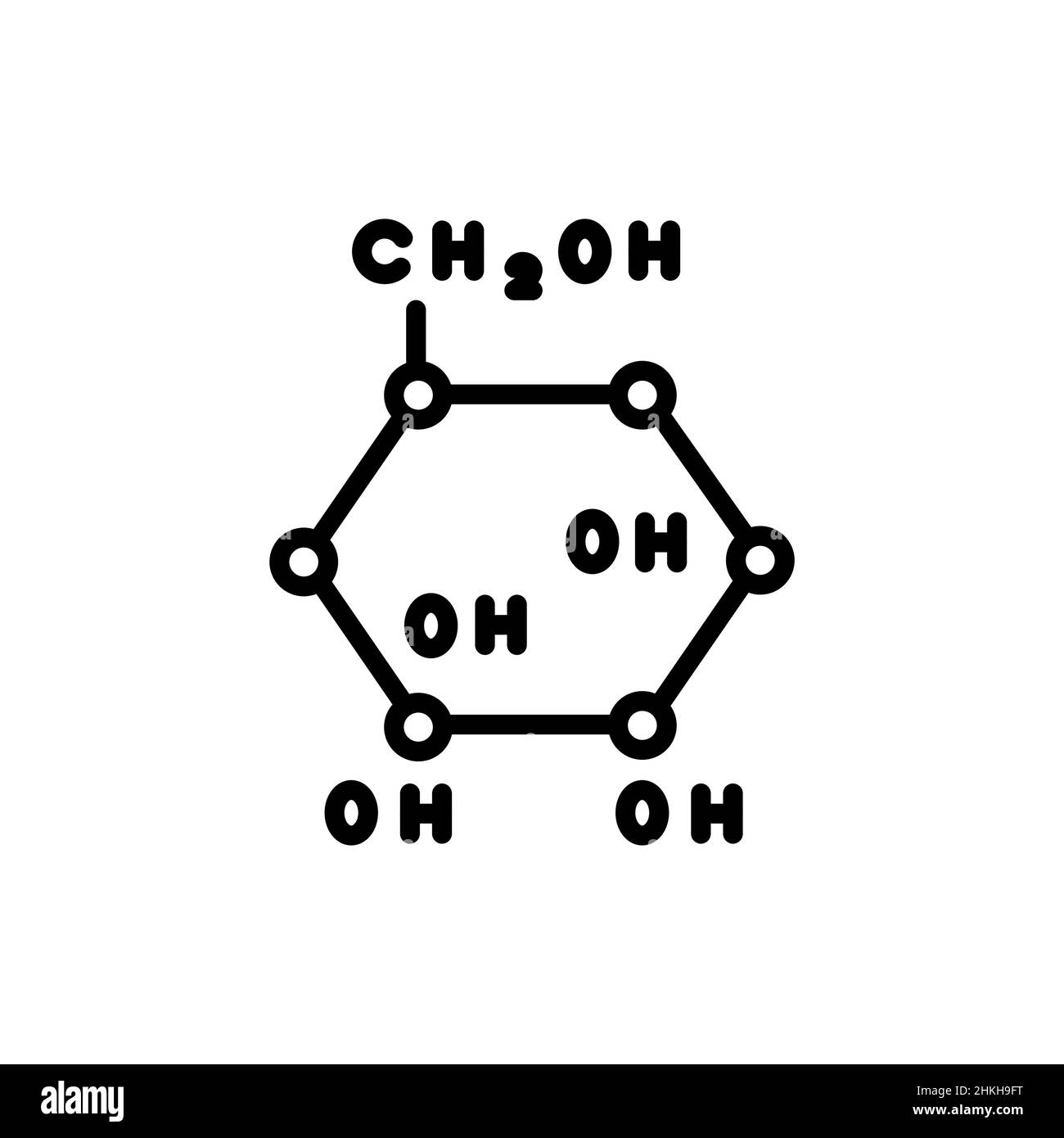 Glycogen molecule Stock Vector Images - Alamy