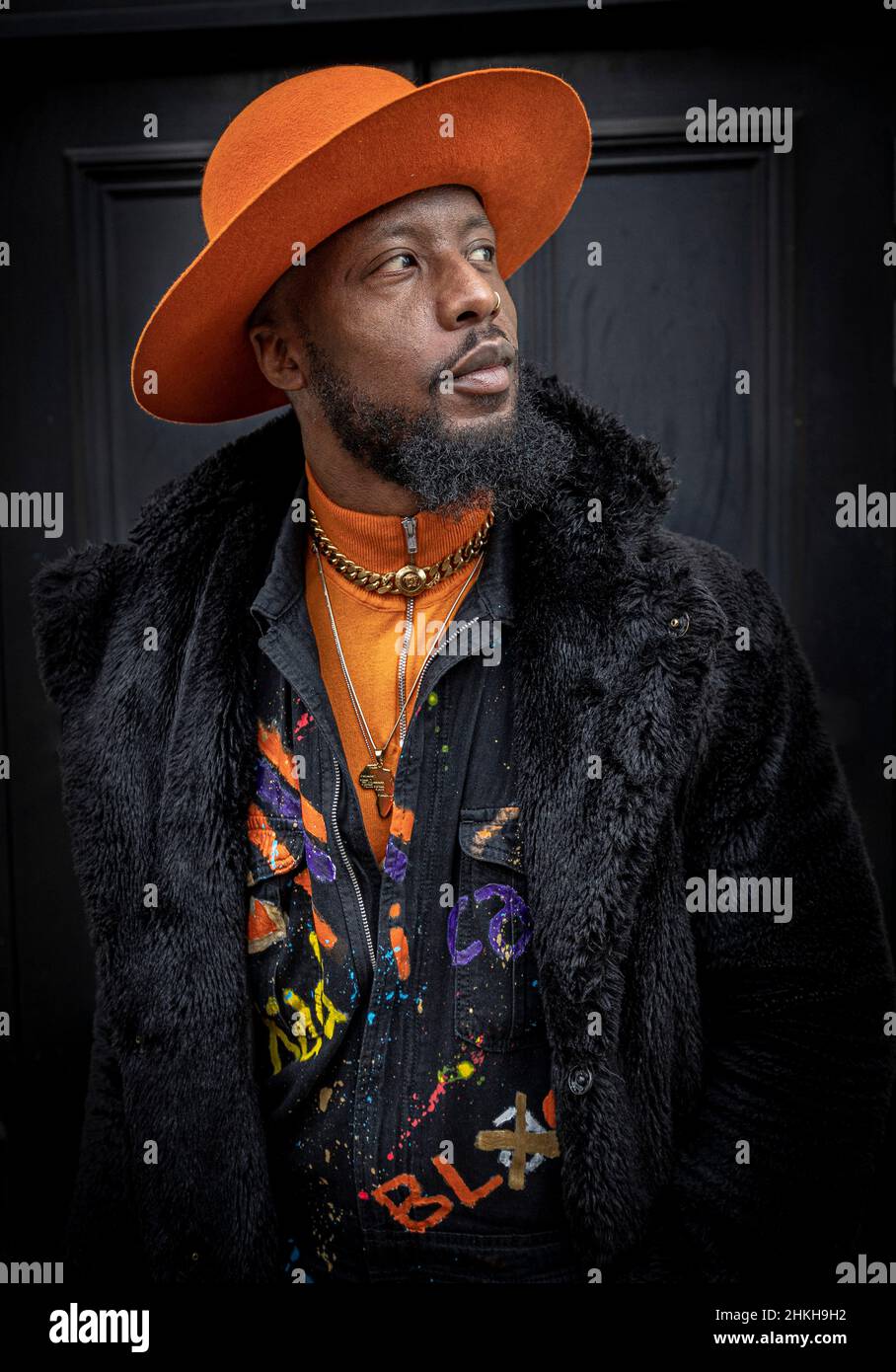 Kay Rufai artist and filmmaker Stock Photo - Alamy