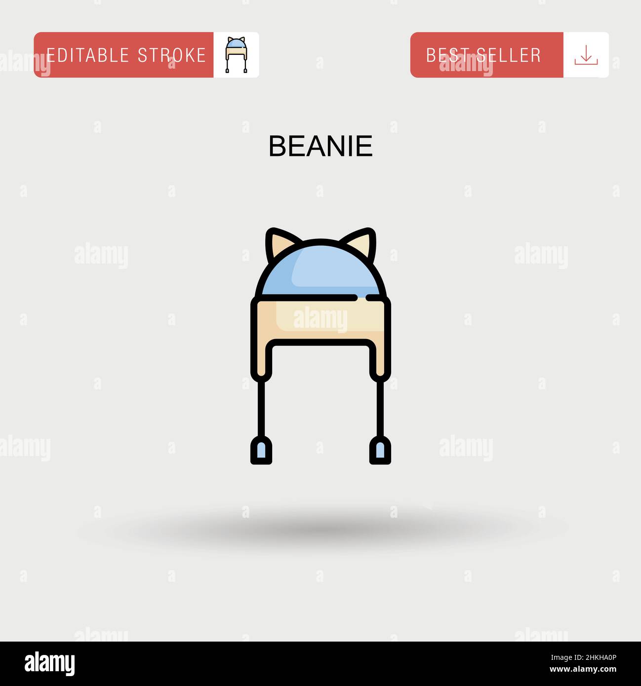 Beanie Stock Vector Images - Alamy