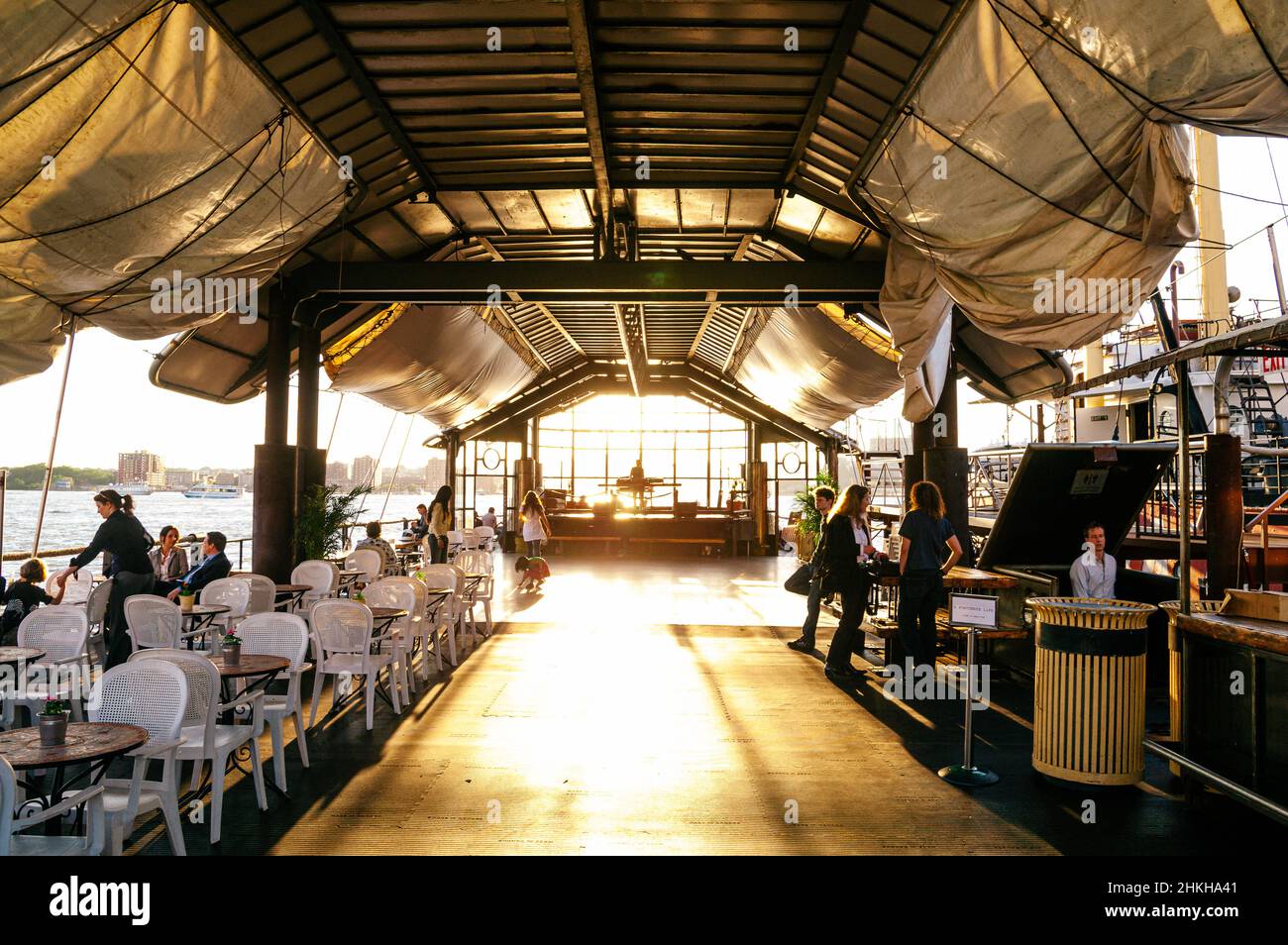 Lightship Frying Pan is a historic vessel permanently docked at Pier 66 ...