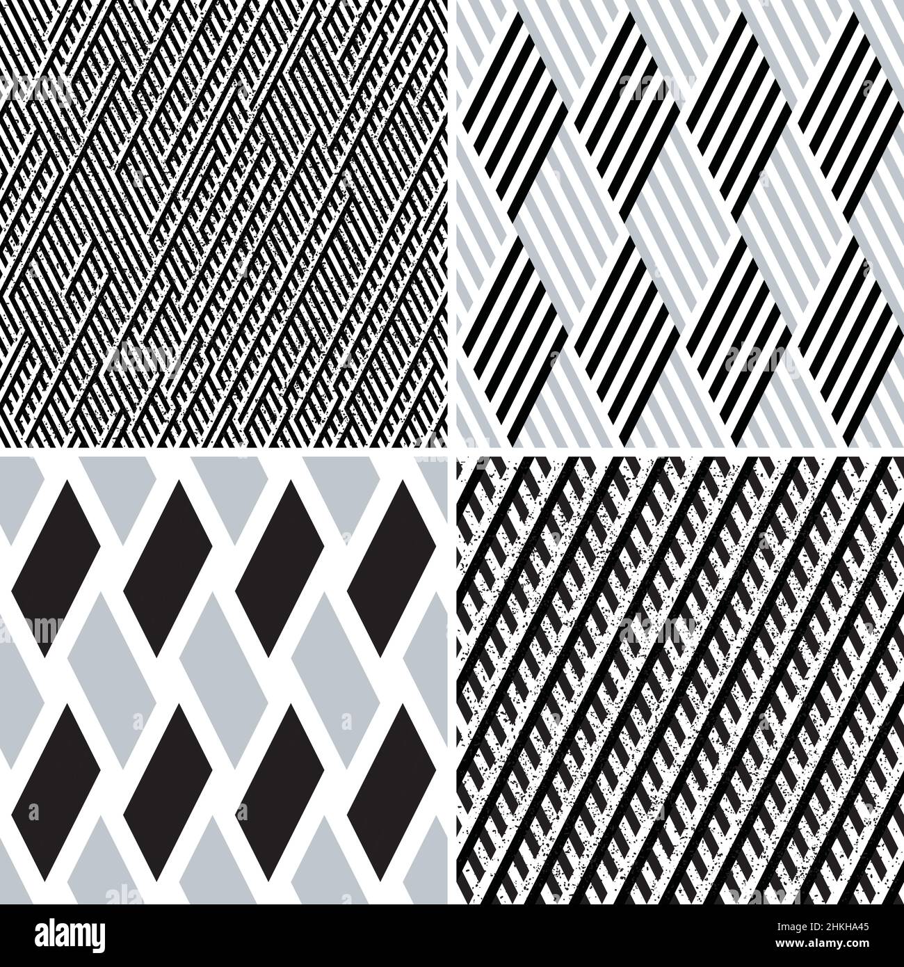 4 different vector patterns in the same package(eps). One pattern is ...