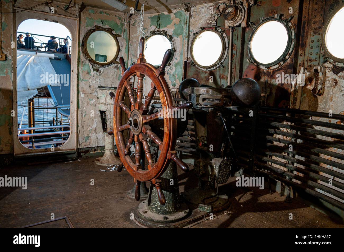 Lightship Frying Pan is a historic vessel permanently docked at Pier 66 ...