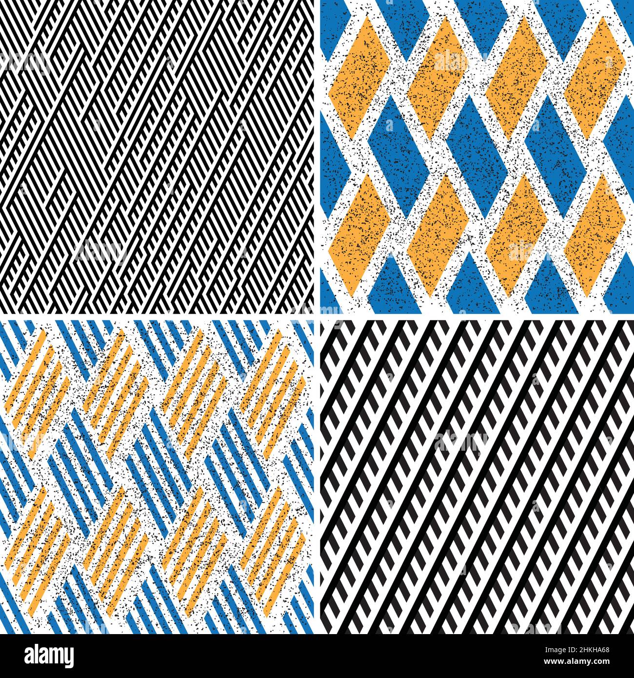 4 different vector patterns in the same package(eps). One pattern is ...