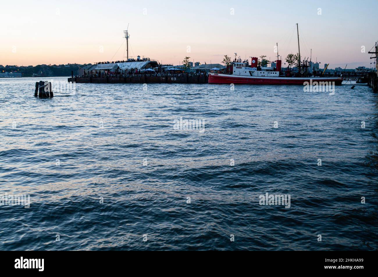 Lightship Frying Pan is a historic vessel permanently docked at Pier 66 ...