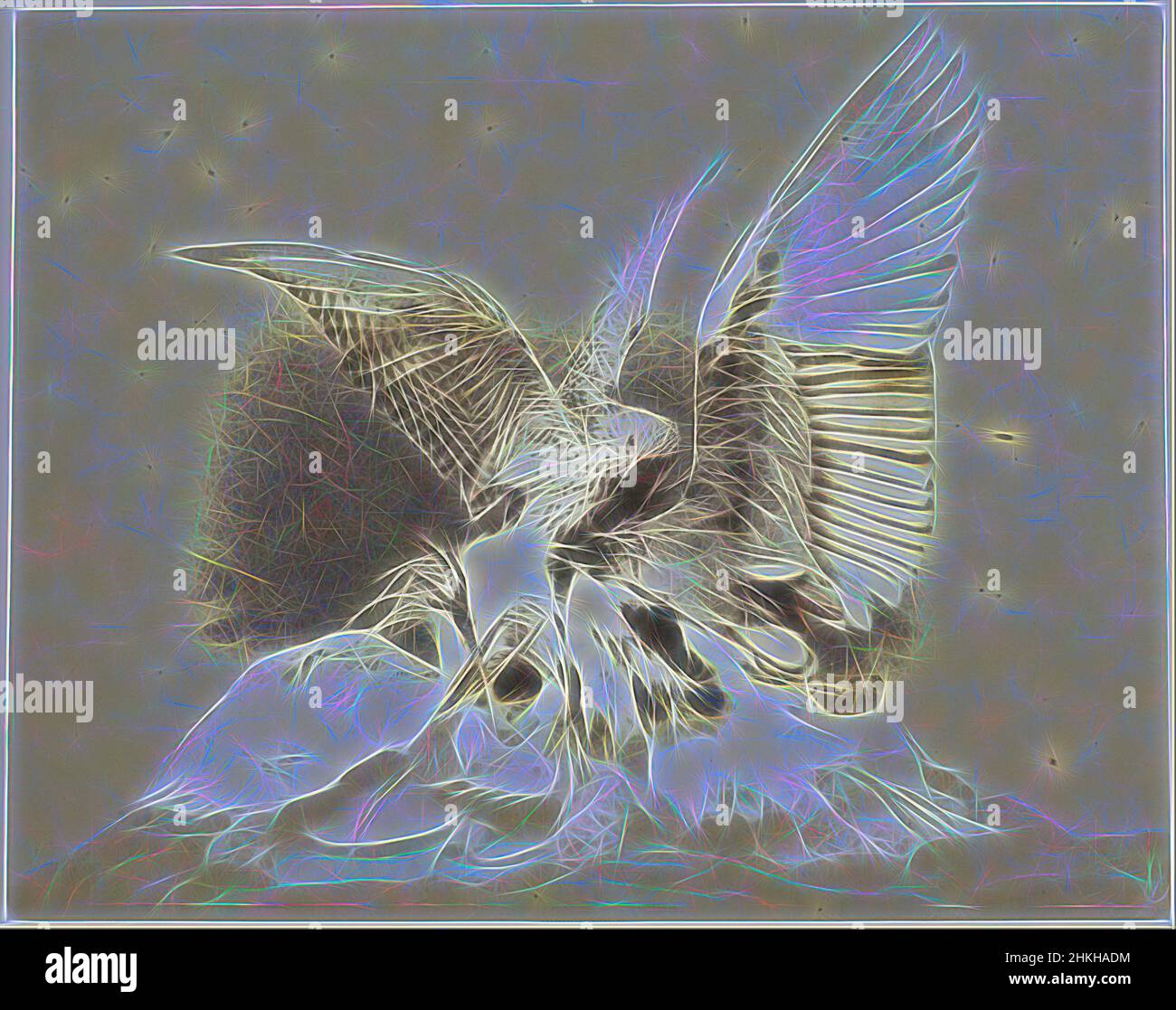 Inspired by Hawk and a heron mounted by John Hancock exhibited at the ...