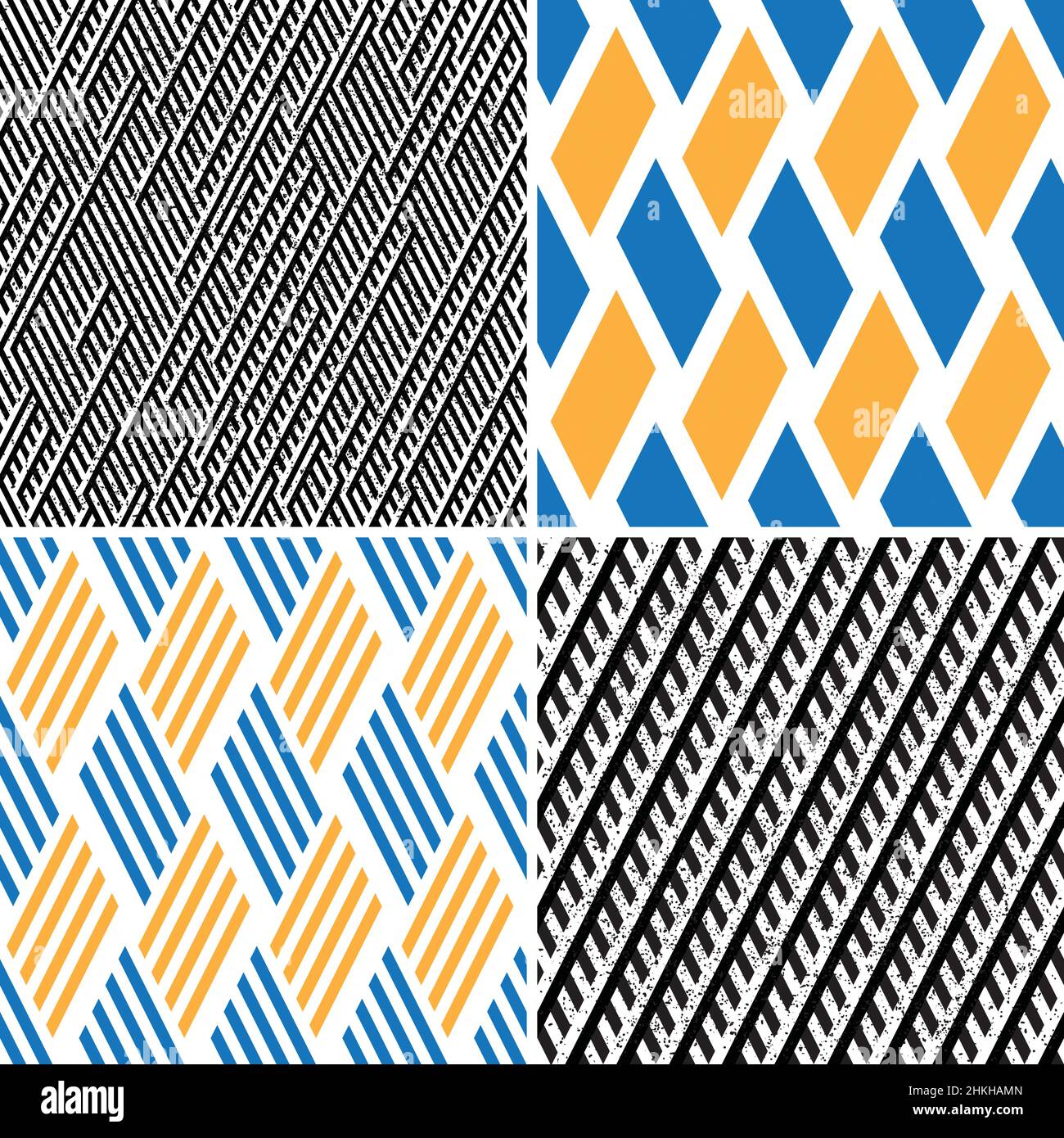 4 different vector patterns in the same package(eps). One pattern is ...