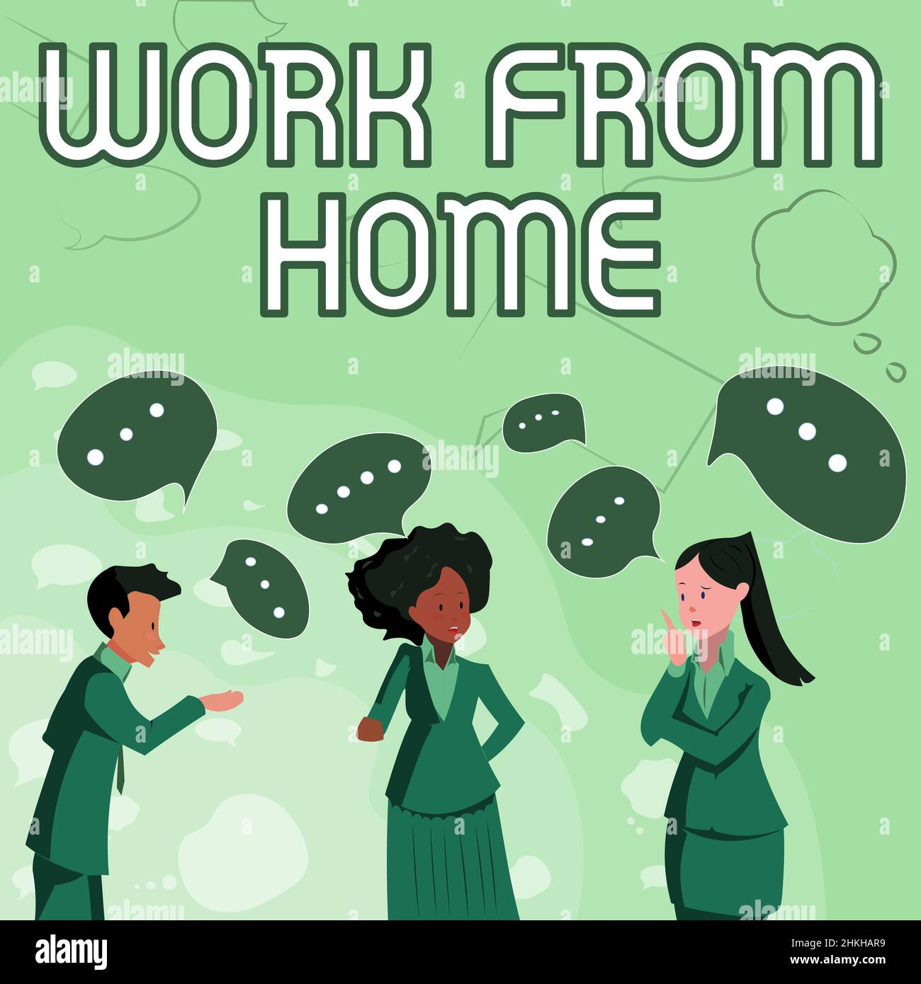 Writing displaying text Work From Home. Business concept Work From Home ...