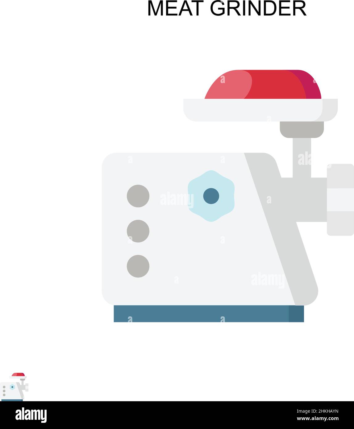 Mincer uncooked Stock Vector Images - Alamy