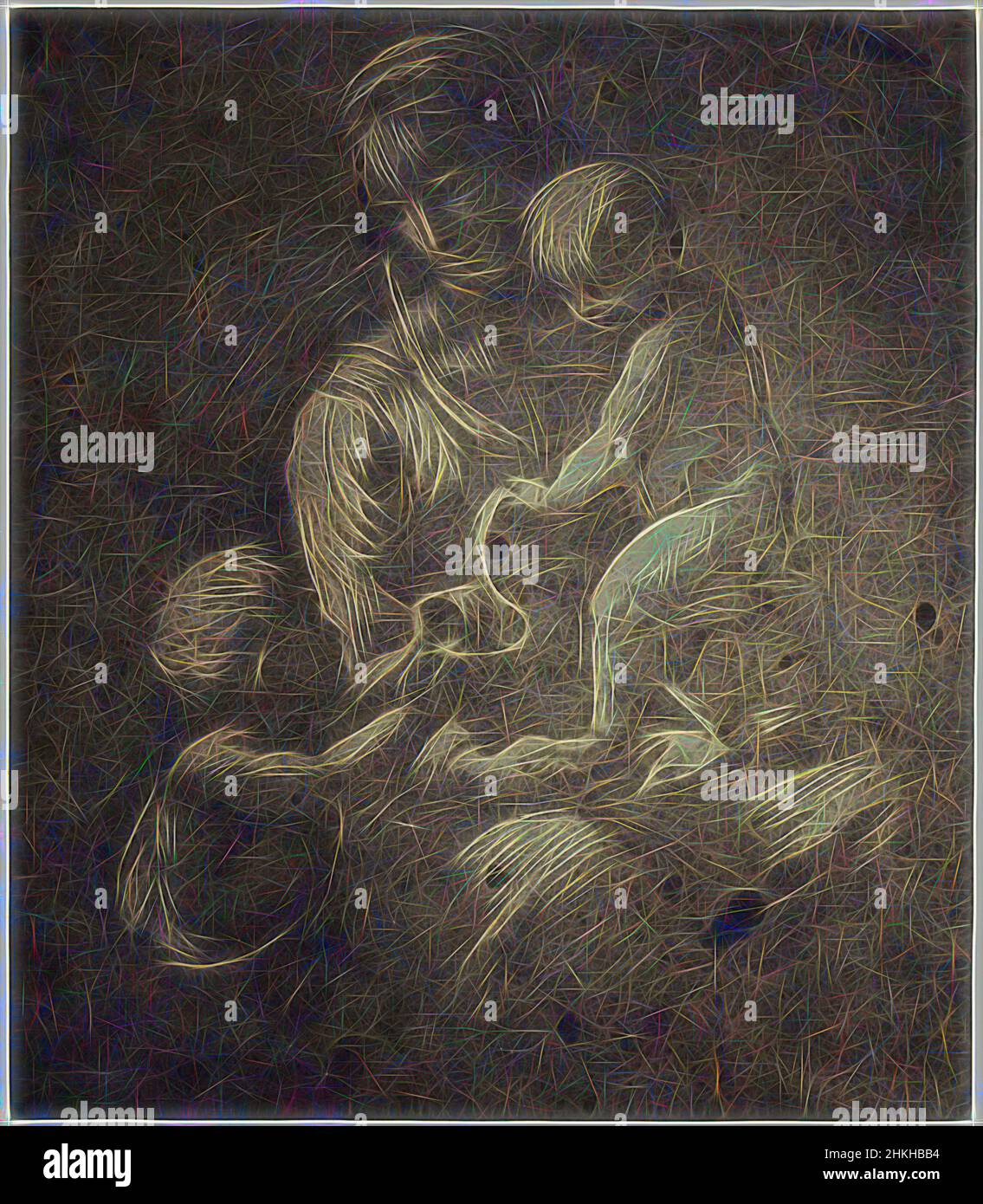 Inspired by by Raphael, Mary with Christ and John, Charles Thurston ...