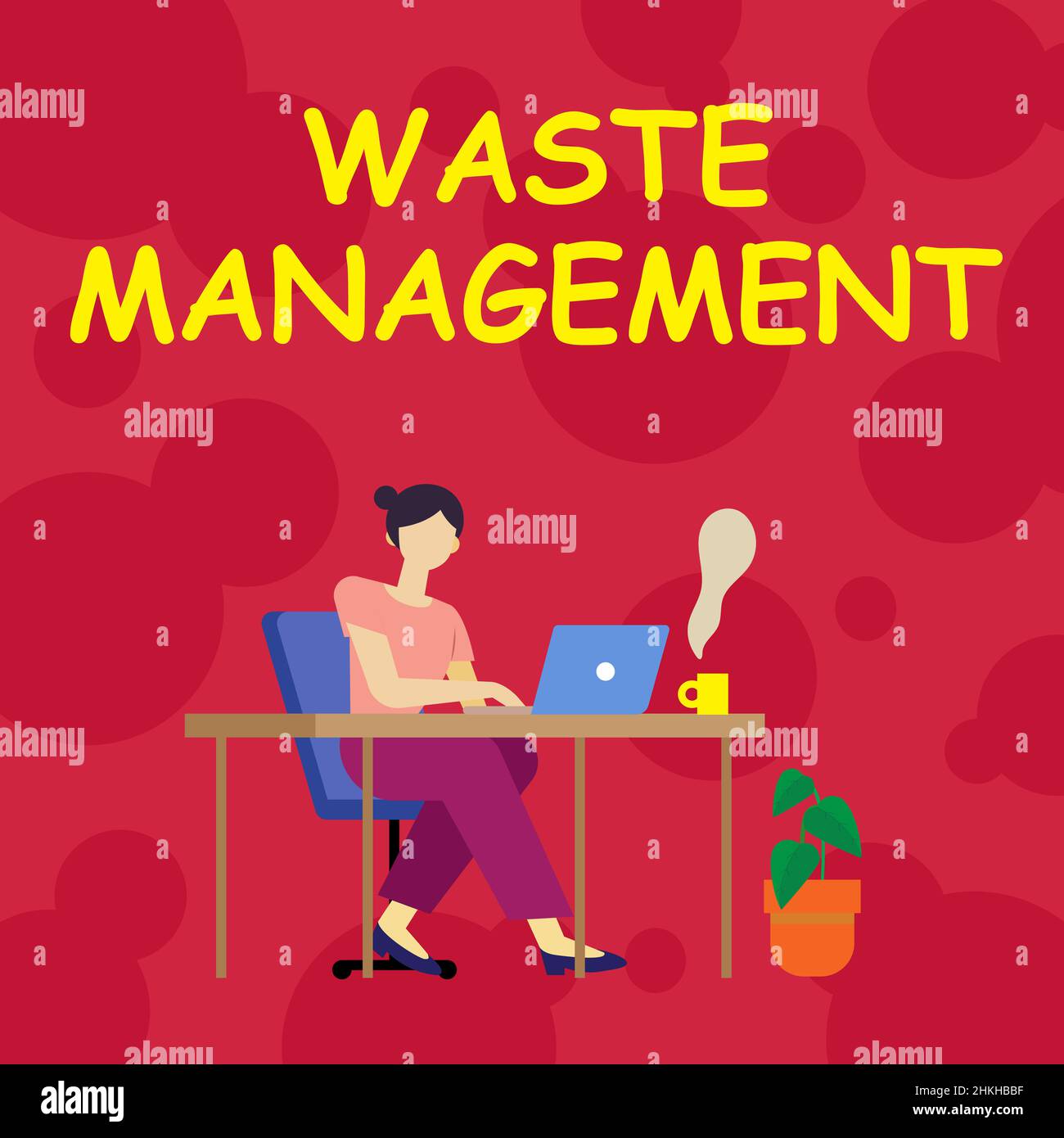 Conceptual caption Waste Management. Conceptual photo Waste Management ...