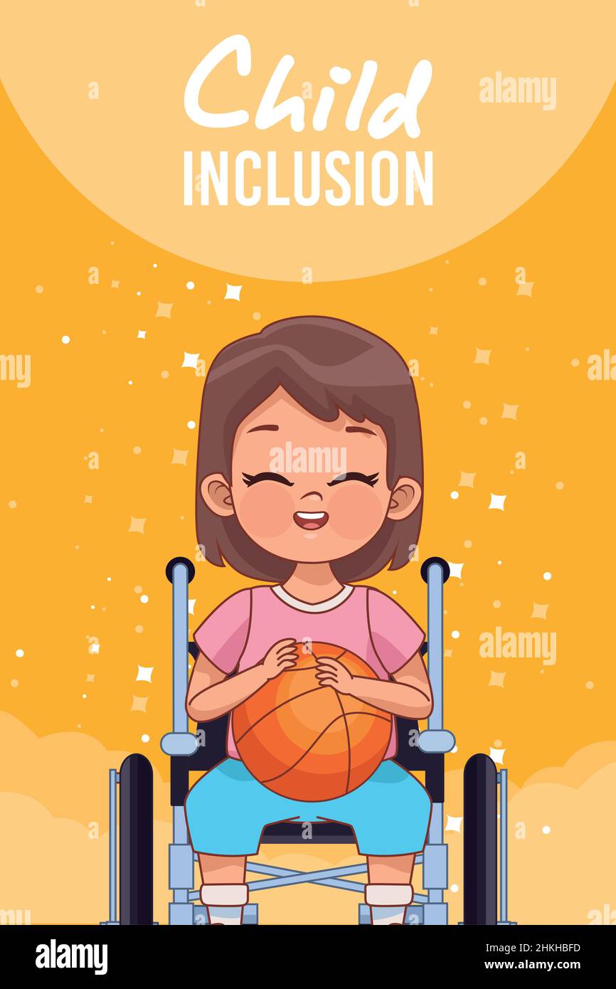 disabled girl design Stock Vector Image & Art - Alamy