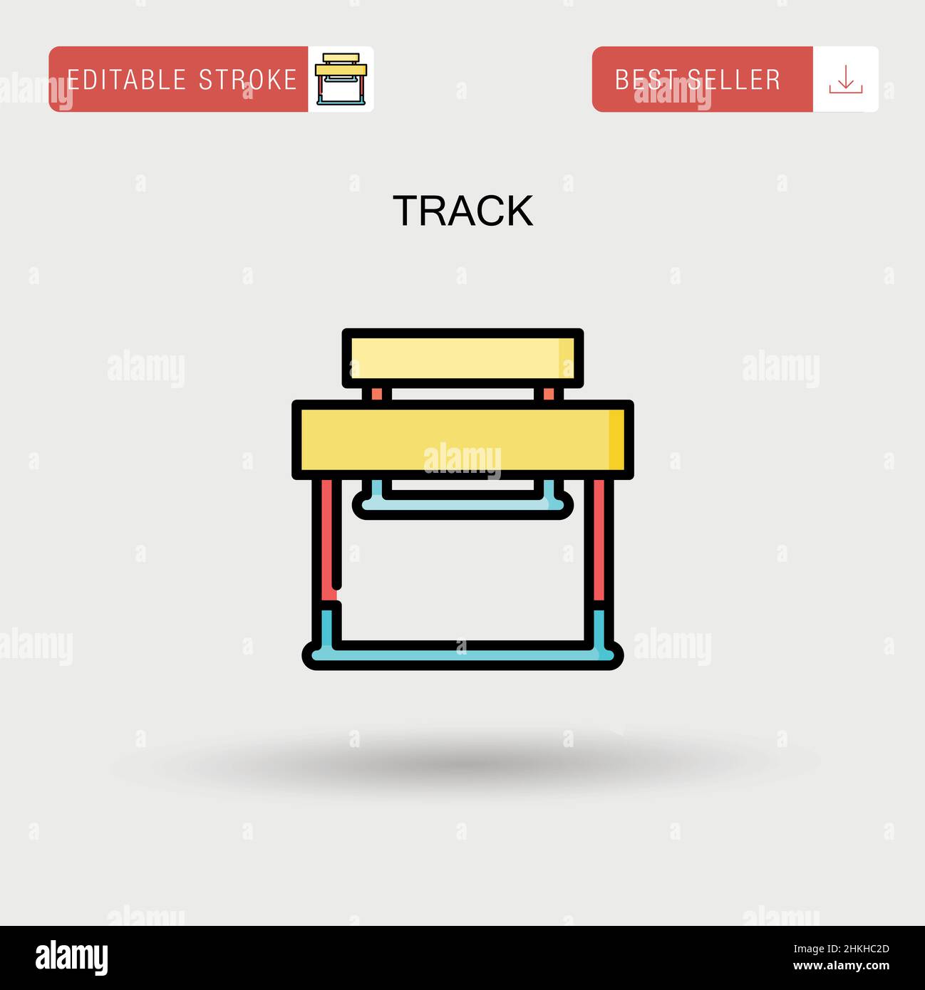 Stadium track and field Stock Vector Images - Alamy