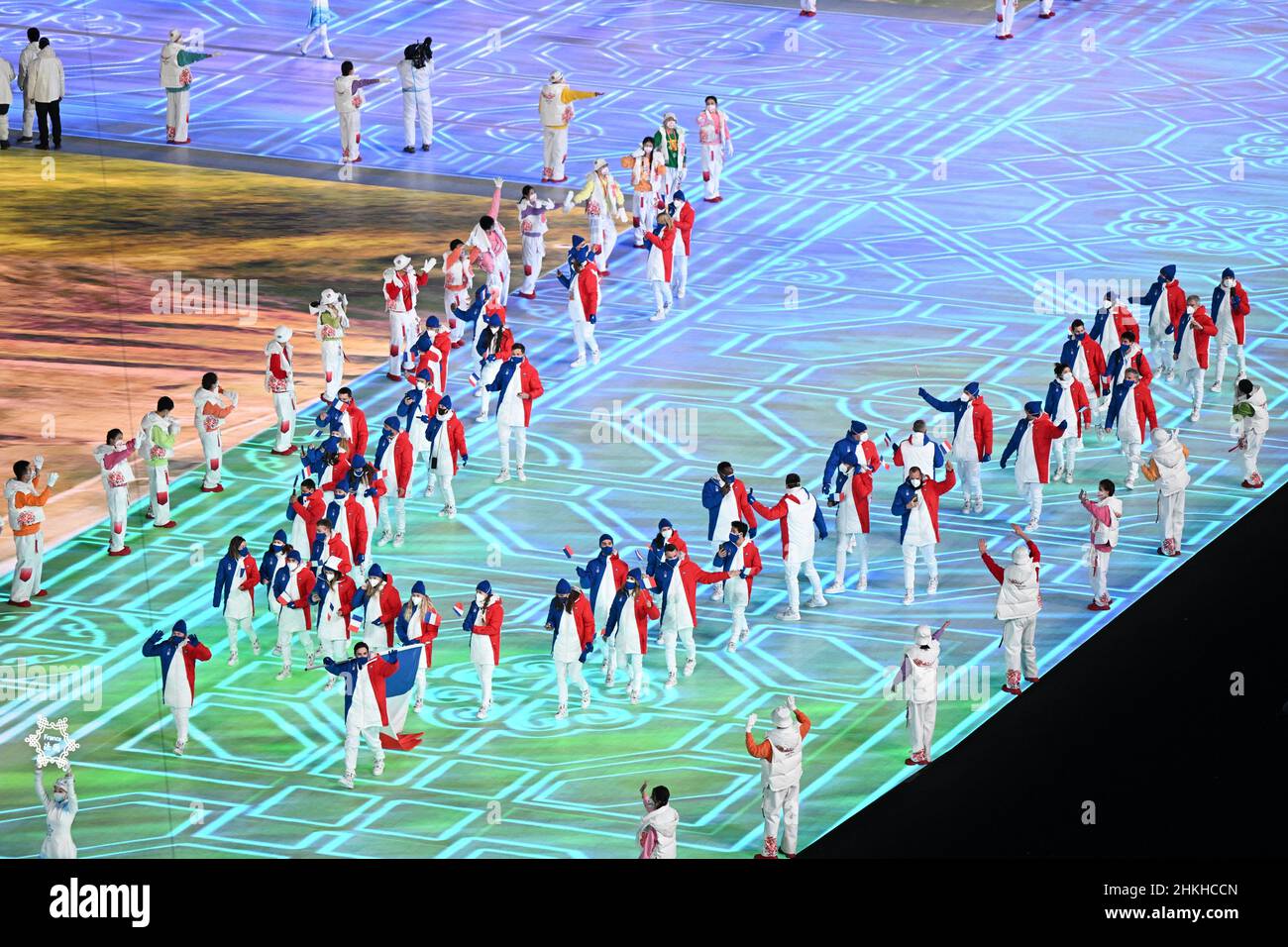 Beijing, China. 04th Feb, 2022. France Delegation (FRA), FEBRUARY 4 ...
