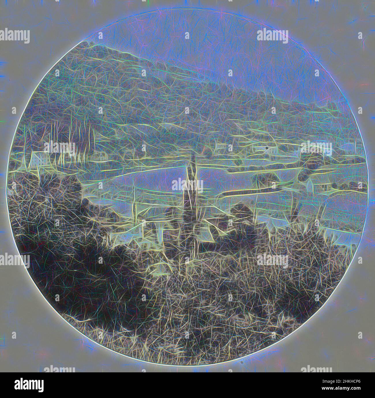 Inspired by View of Tintern Parva with the Wye, View from Chapel Hill ...