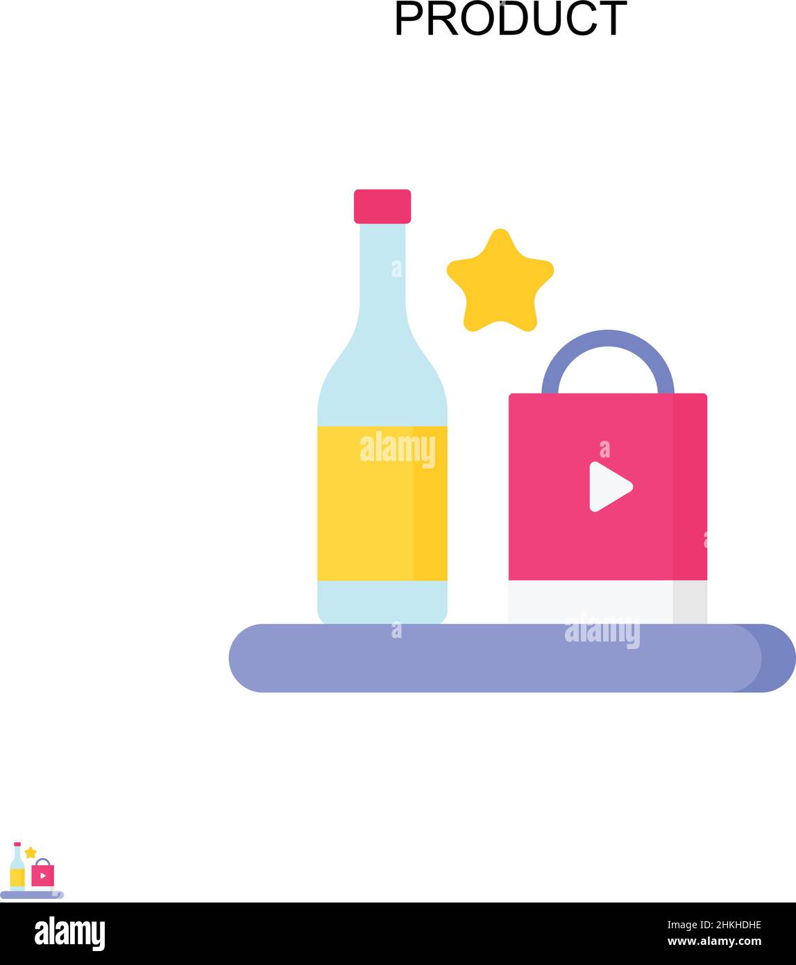 Product Simple Vector Icon Illustration Symbol Design Template For Web Mobile Ui Element Stock