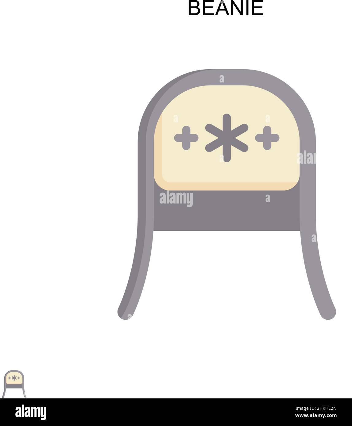 Beanie Stock Vector Images - Alamy