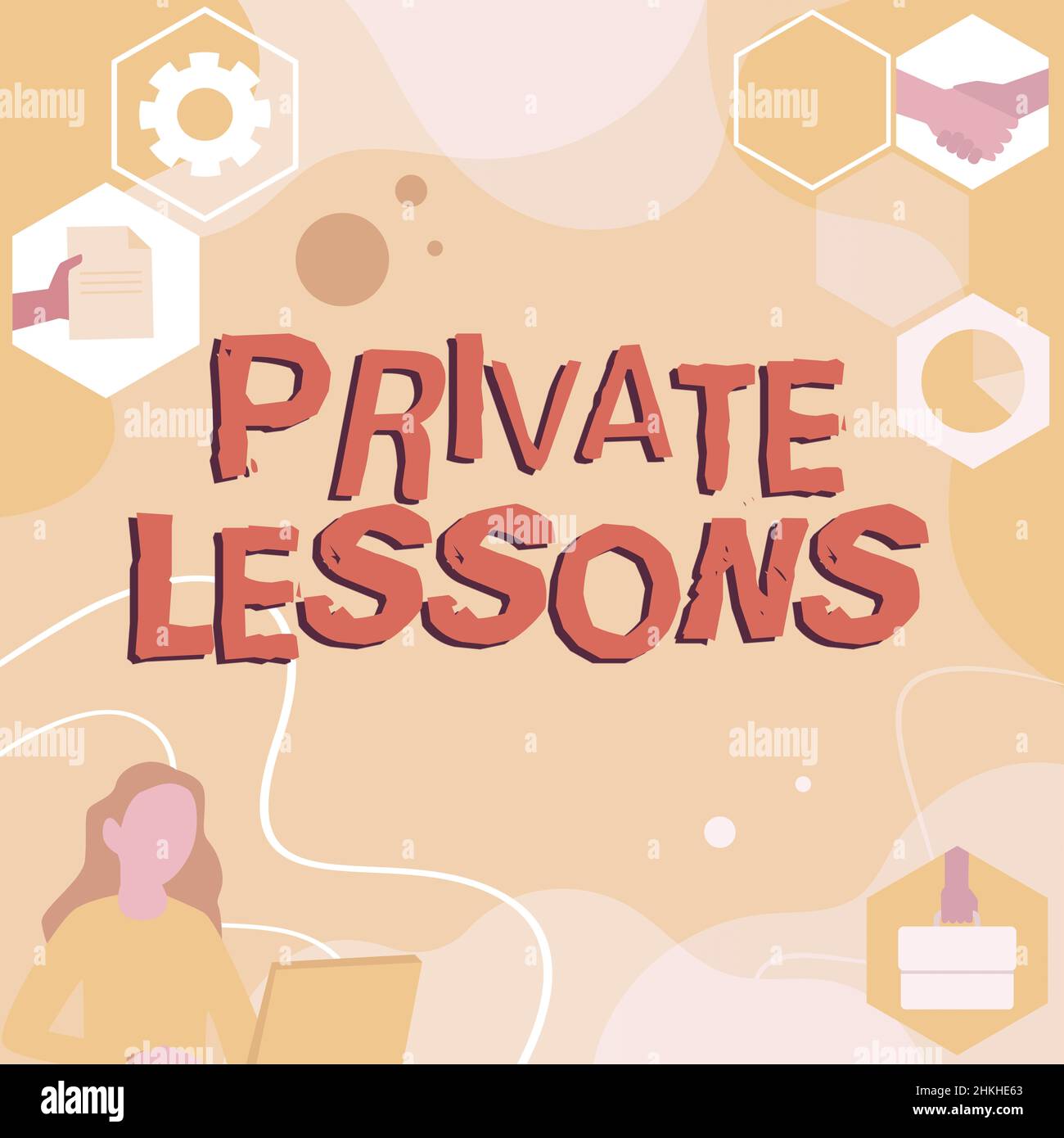 Text caption presenting Private Lessons. Word for teaching which is ... Text caption presenting Private Lessons. Word for teaching which is ...