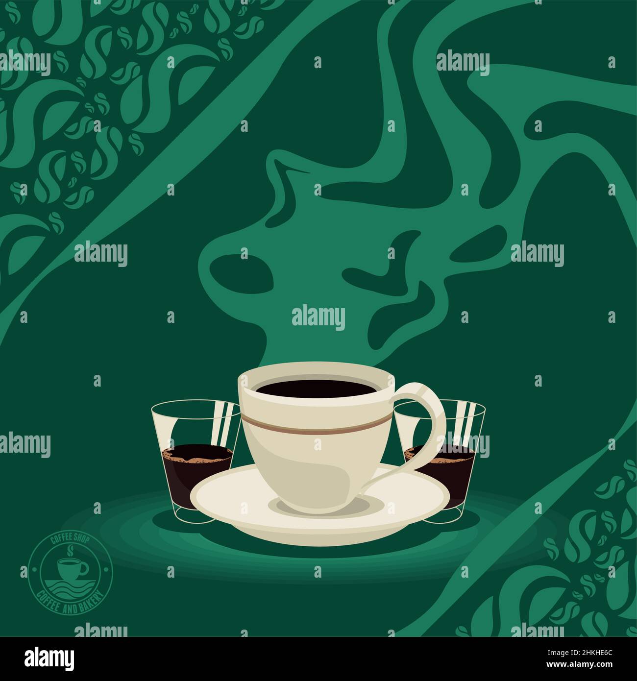 Coffee extract Stock Vector Images - Alamy