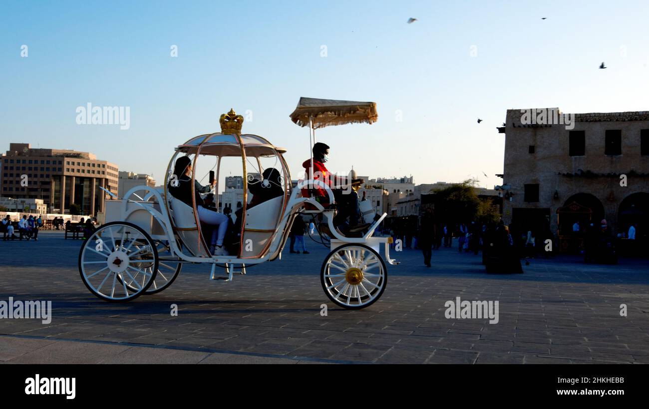 Souq Waqif the old market in Doha QATAR Stock Photo - Alamy