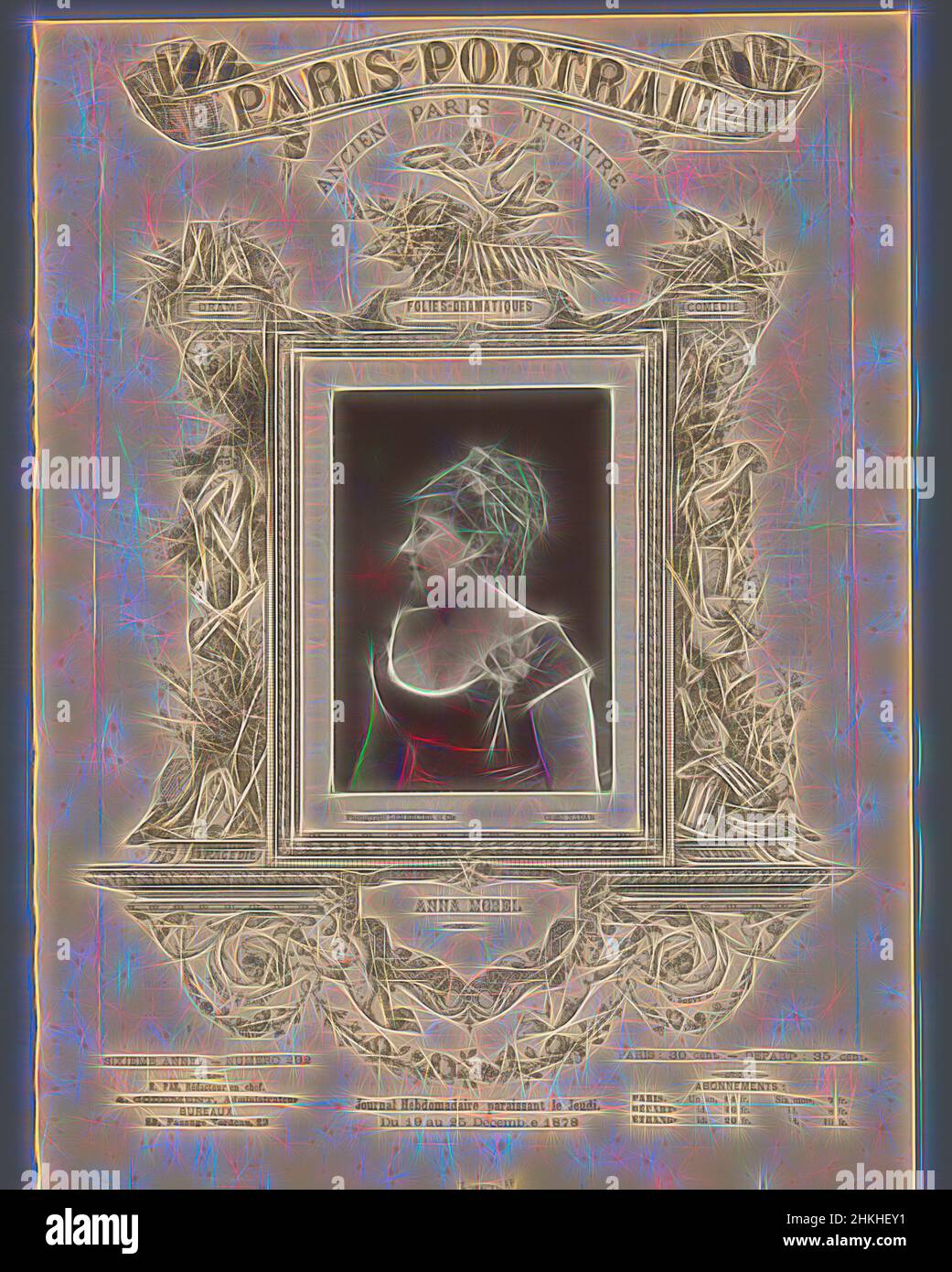 Inspired by Portrait of Anna Morel, Anna Morel, Félix Nadar, Lemercier ...