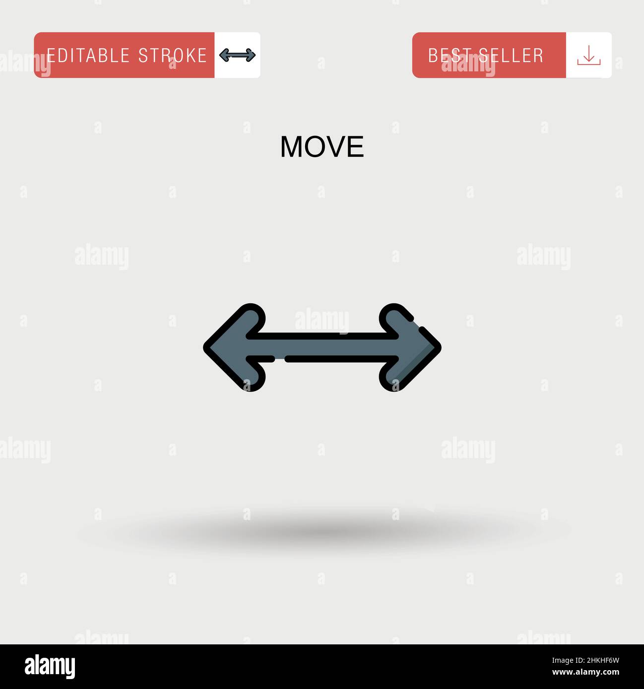 Move Simple vector icon Stock Vector Image & Art - Alamy