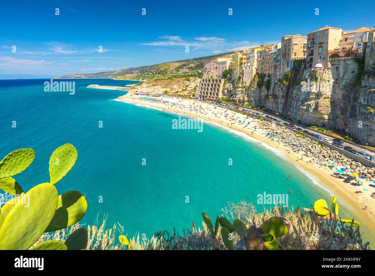 Tropea beach resort hi-res stock photography and images - Alamy