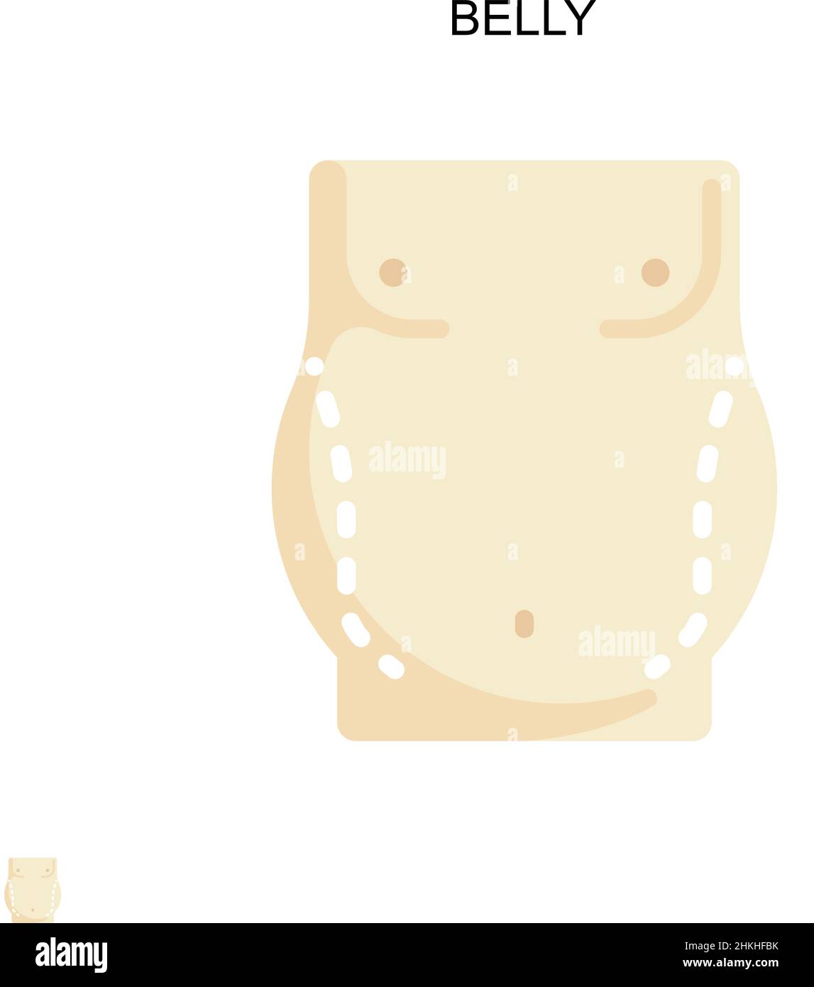 Woman belly background Stock Vector Images - Alamy