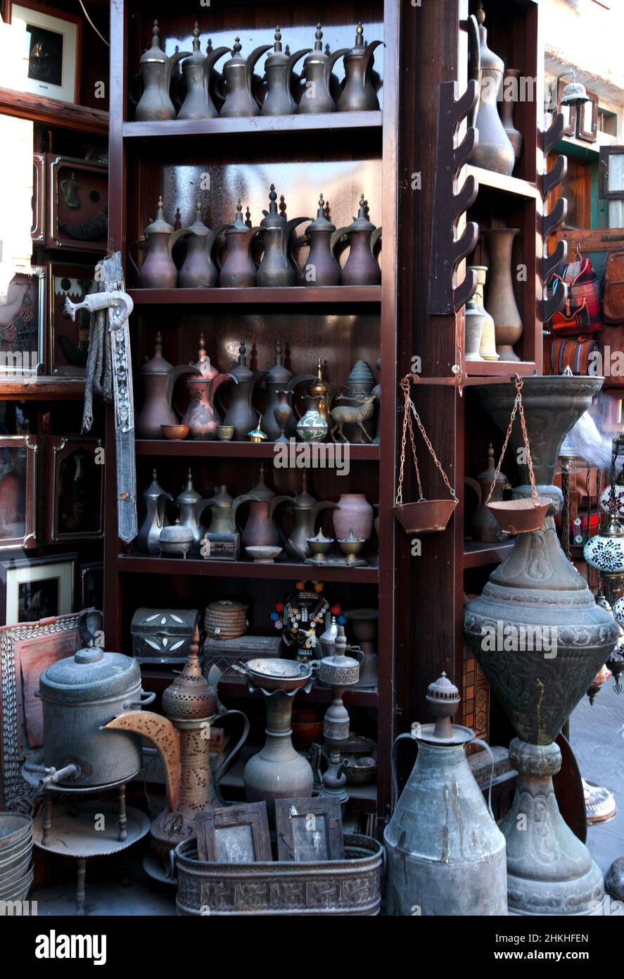 Souq Waqif the old market in Doha QATAR Stock Photo - Alamy