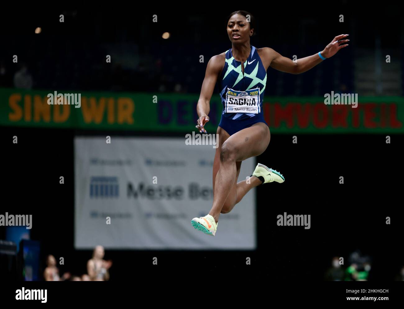Khaddi sagnia long jump hi-res stock photography and images - Alamy