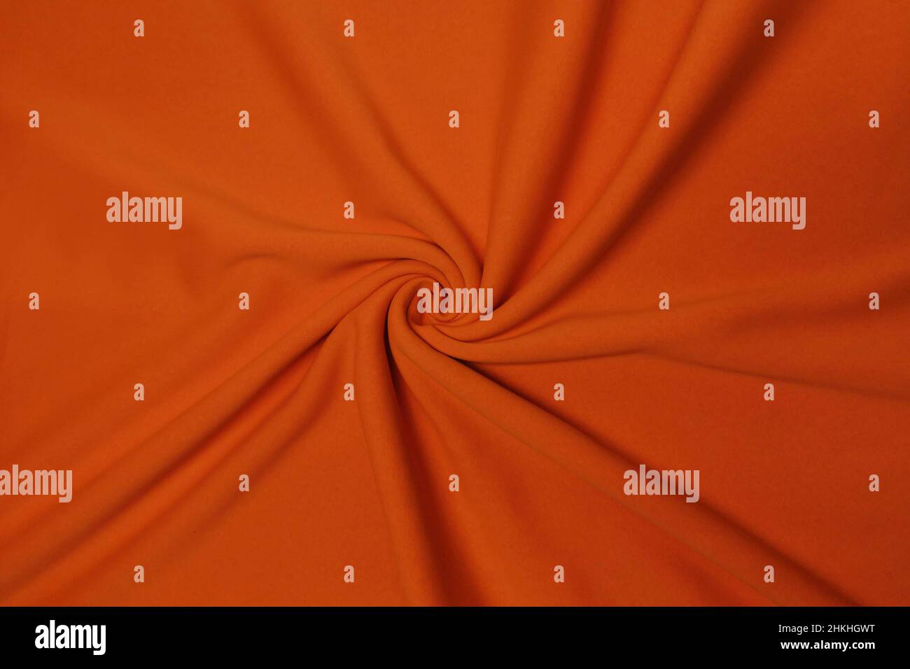 Red crumpled or wavy fabric texture background. Abstract linen cloth ...