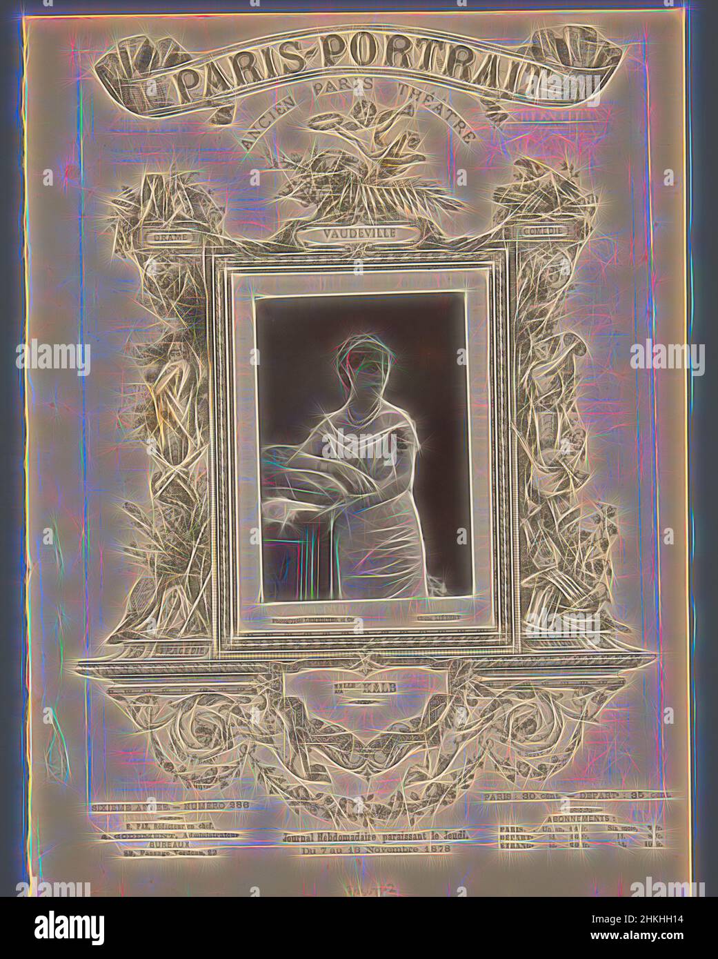 Inspired by Portrait of Mary Kalb, Mlle Kalb, Alphonse-Justin Liébert ...