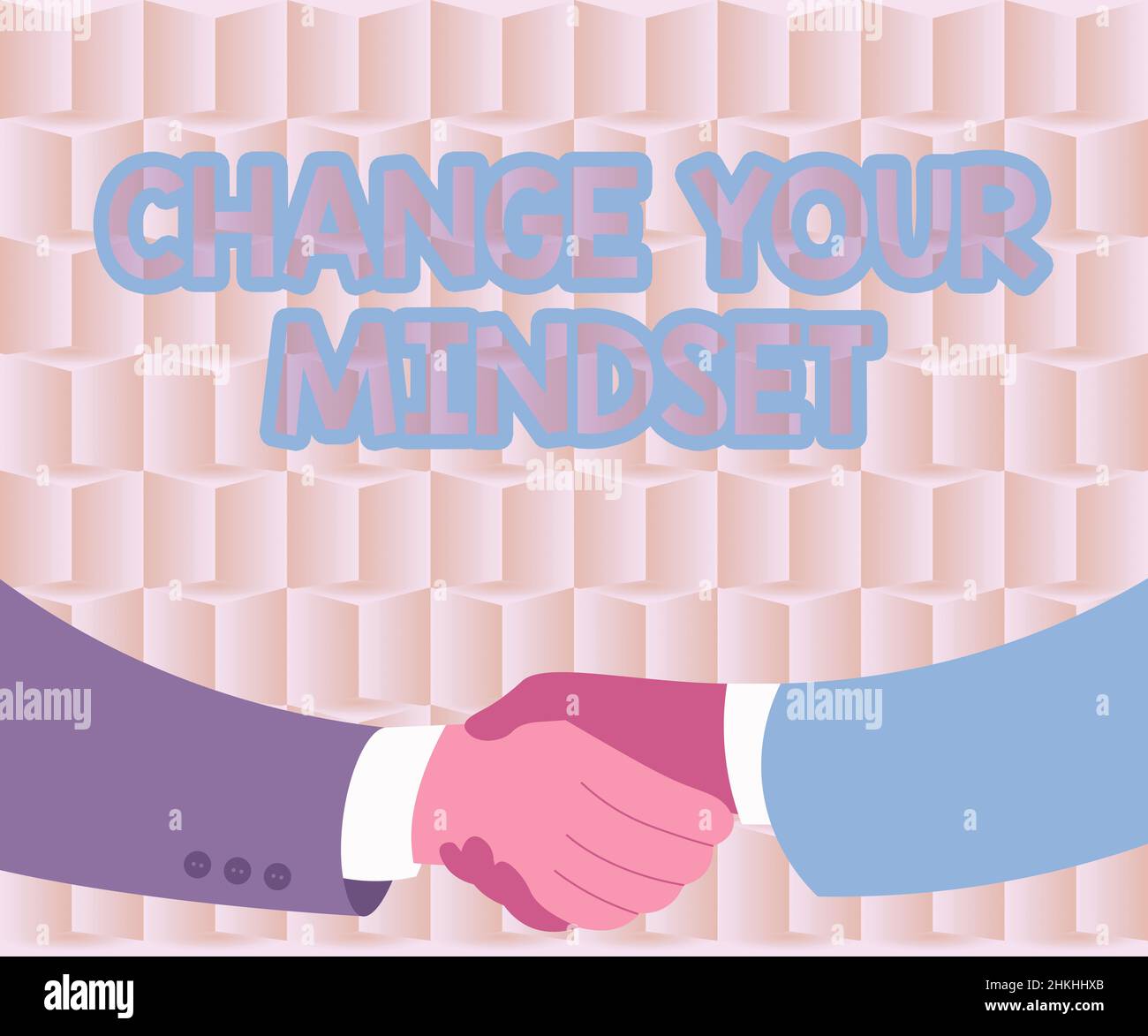 Text sign showing Change Your Mindset. Business idea fixed mental ...