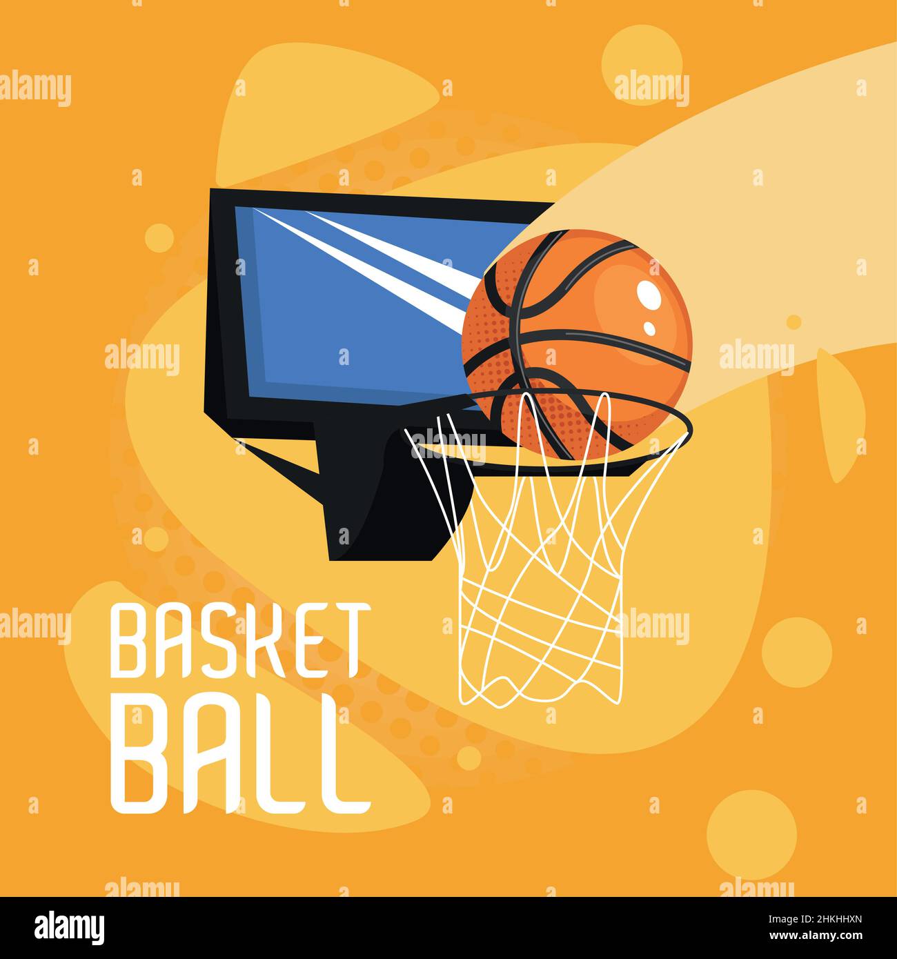 basketball lettering and point Stock Vector Image & Art - Alamy