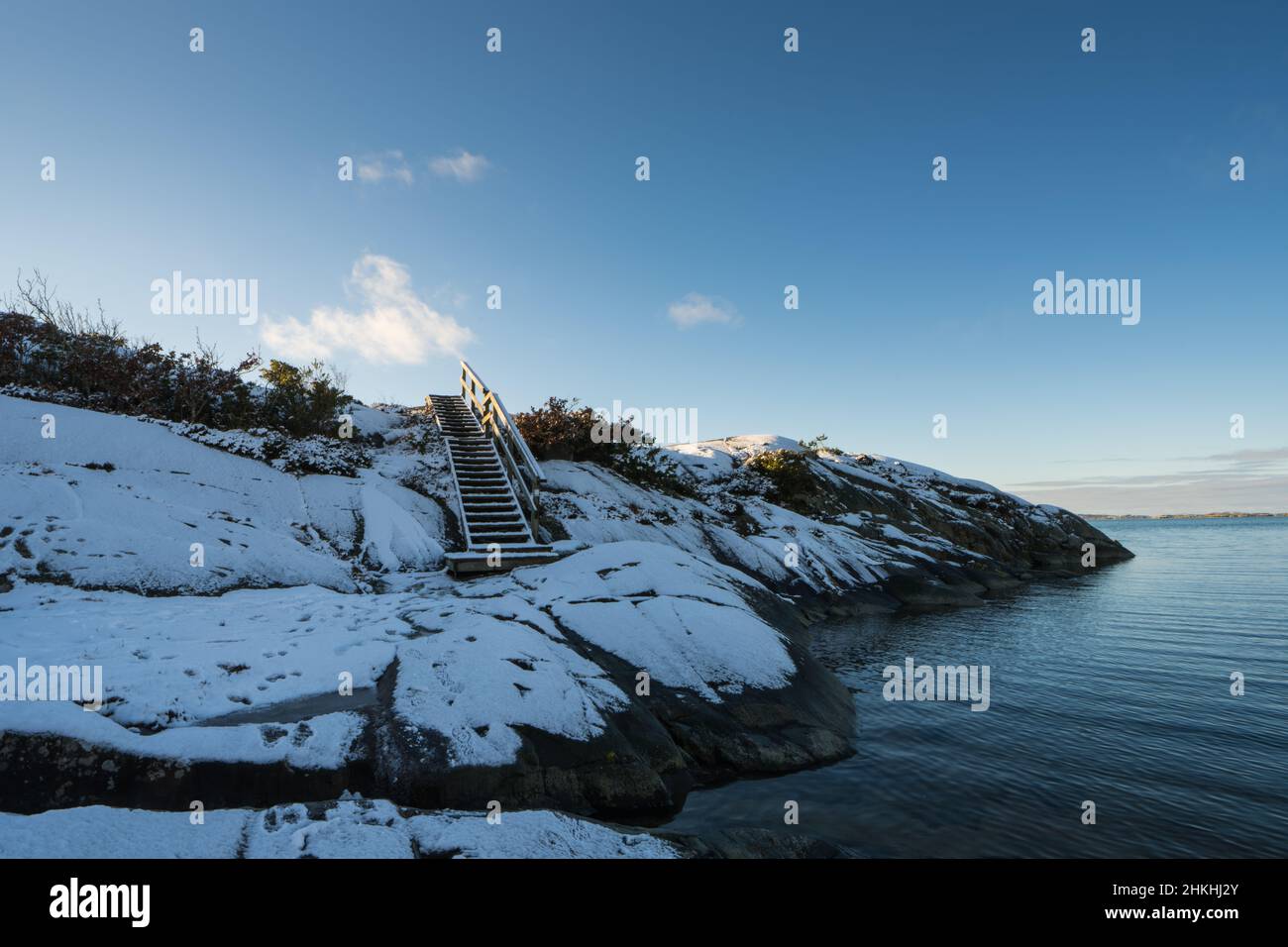 The Greater Amund Island is a nature reserve on the Swedish west coast ...