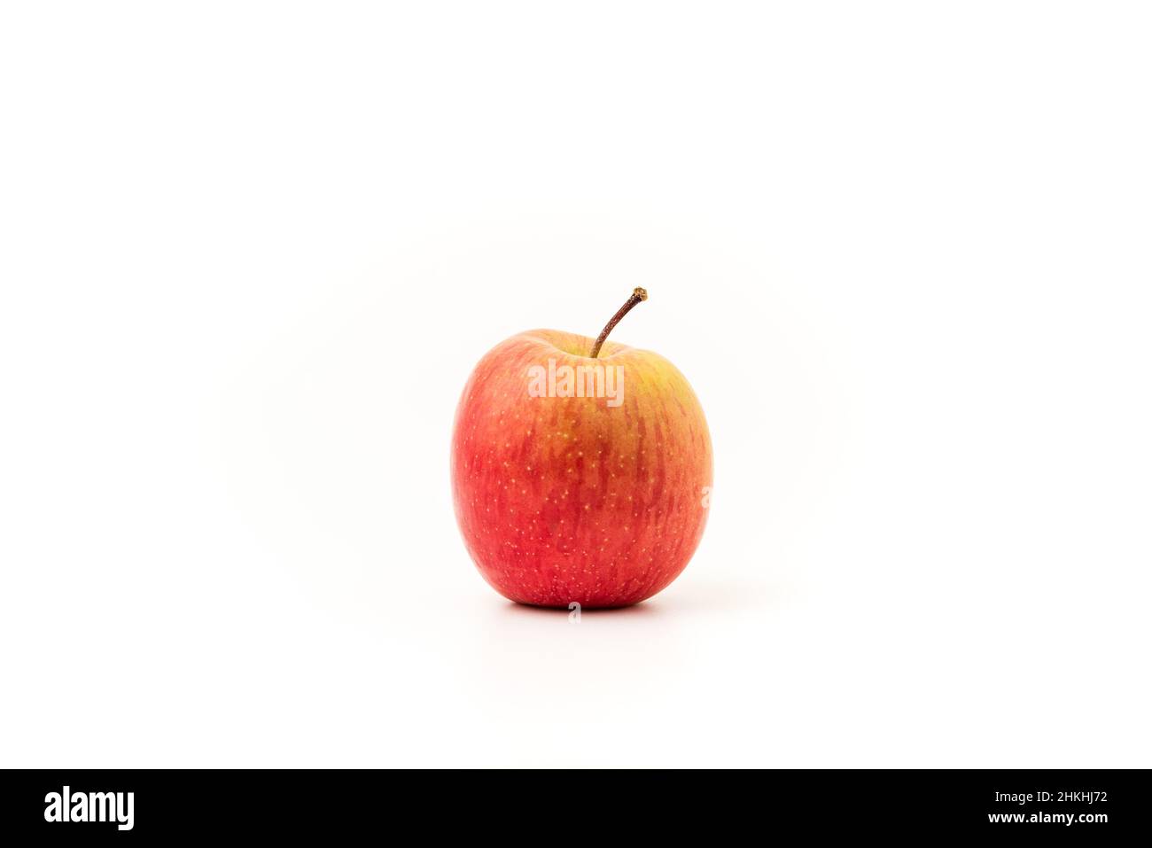 Fresh Apple in Clean White Background Stock Photo - Alamy