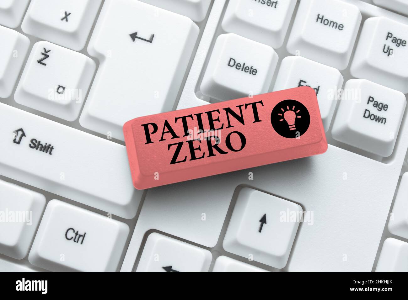 Conceptual caption Patient Zero. Business overview primary disease ...