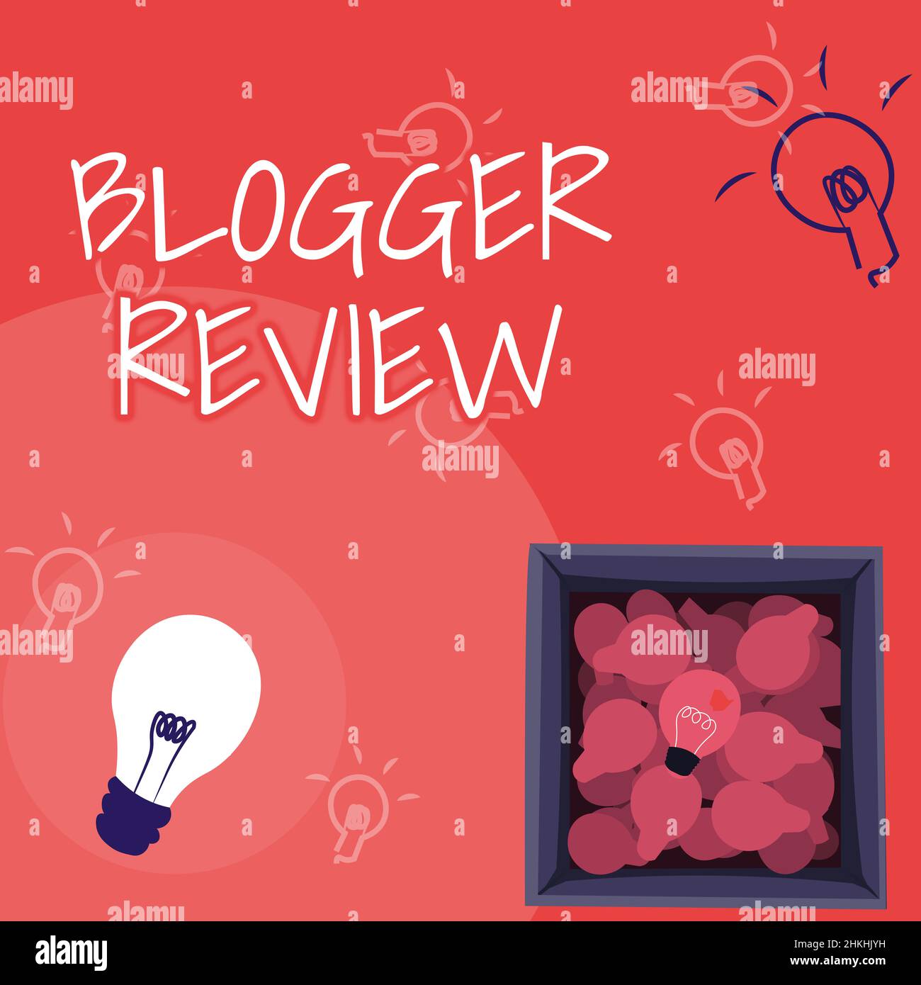 Hand writing sign Blogger Review. Word Written on making a critical ...
