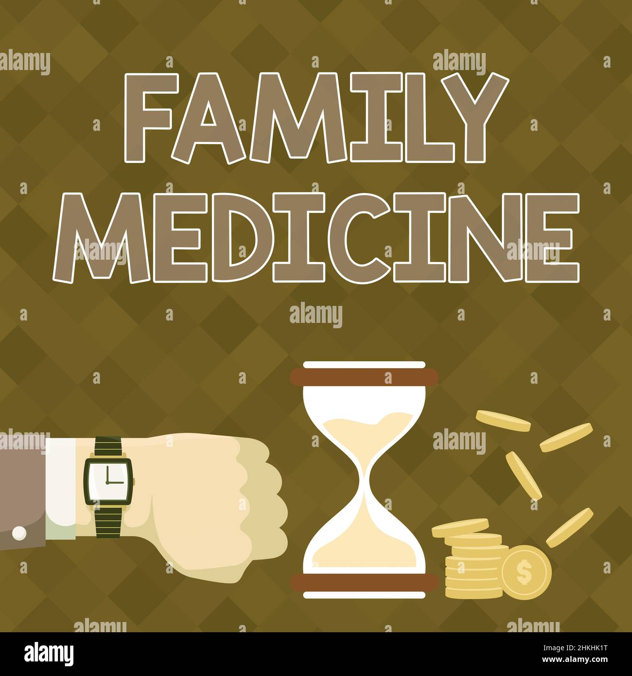 Sign displaying Family Medicine. Internet Concept designed to provide ...