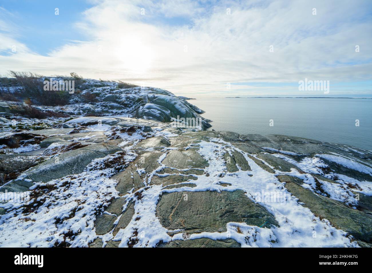 The Greater Amund Island is a nature reserve on the Swedish west coast ...