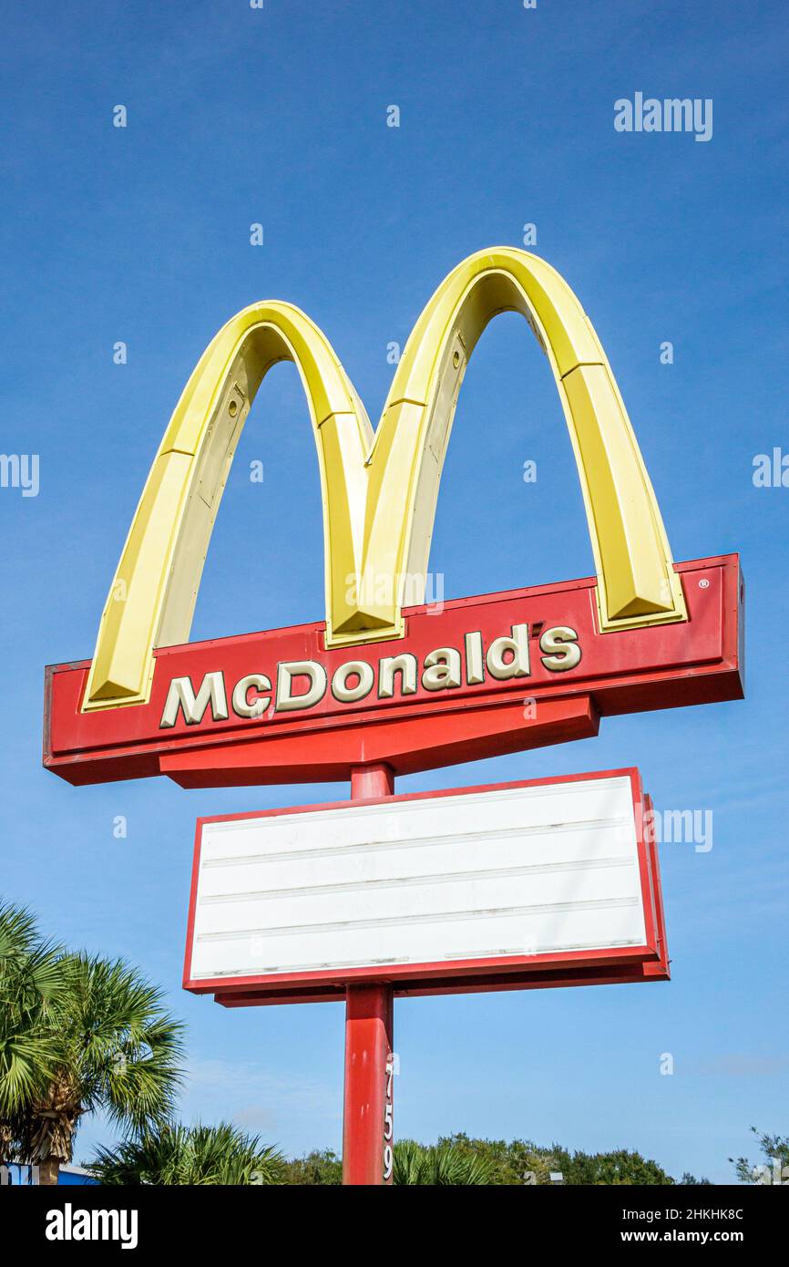 Stuart florida mcdonalds restaurant fast hi-res stock photography and ...