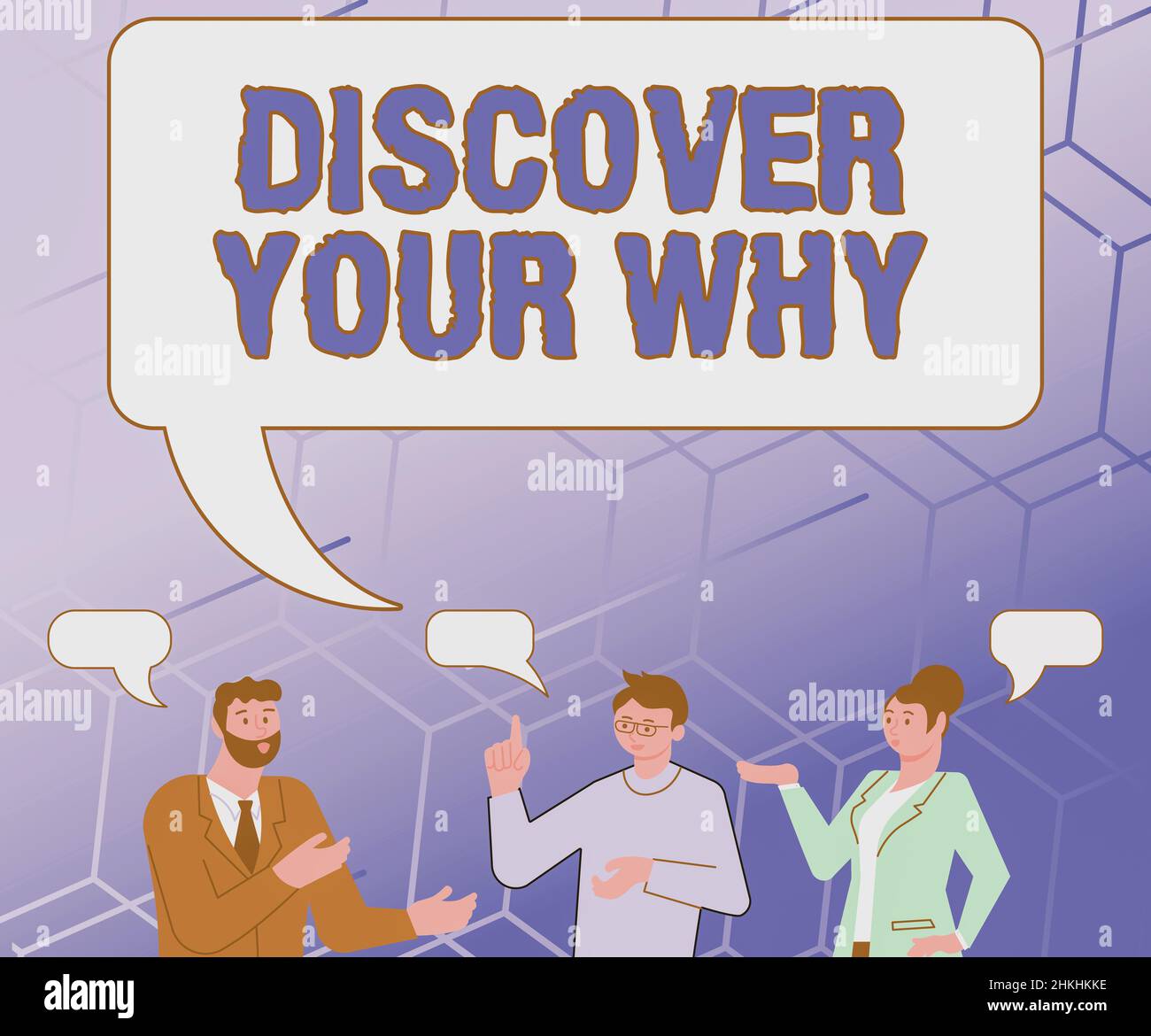 Conceptual display Discover Your Why. Conceptual photo knowing the ...