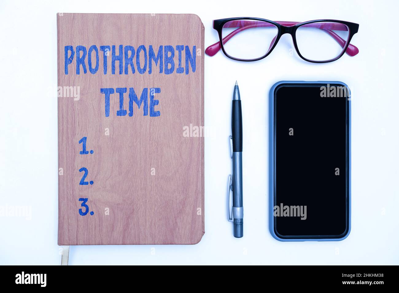 Conceptual display Prothrombin Time. Business showcase evaluate your ...
