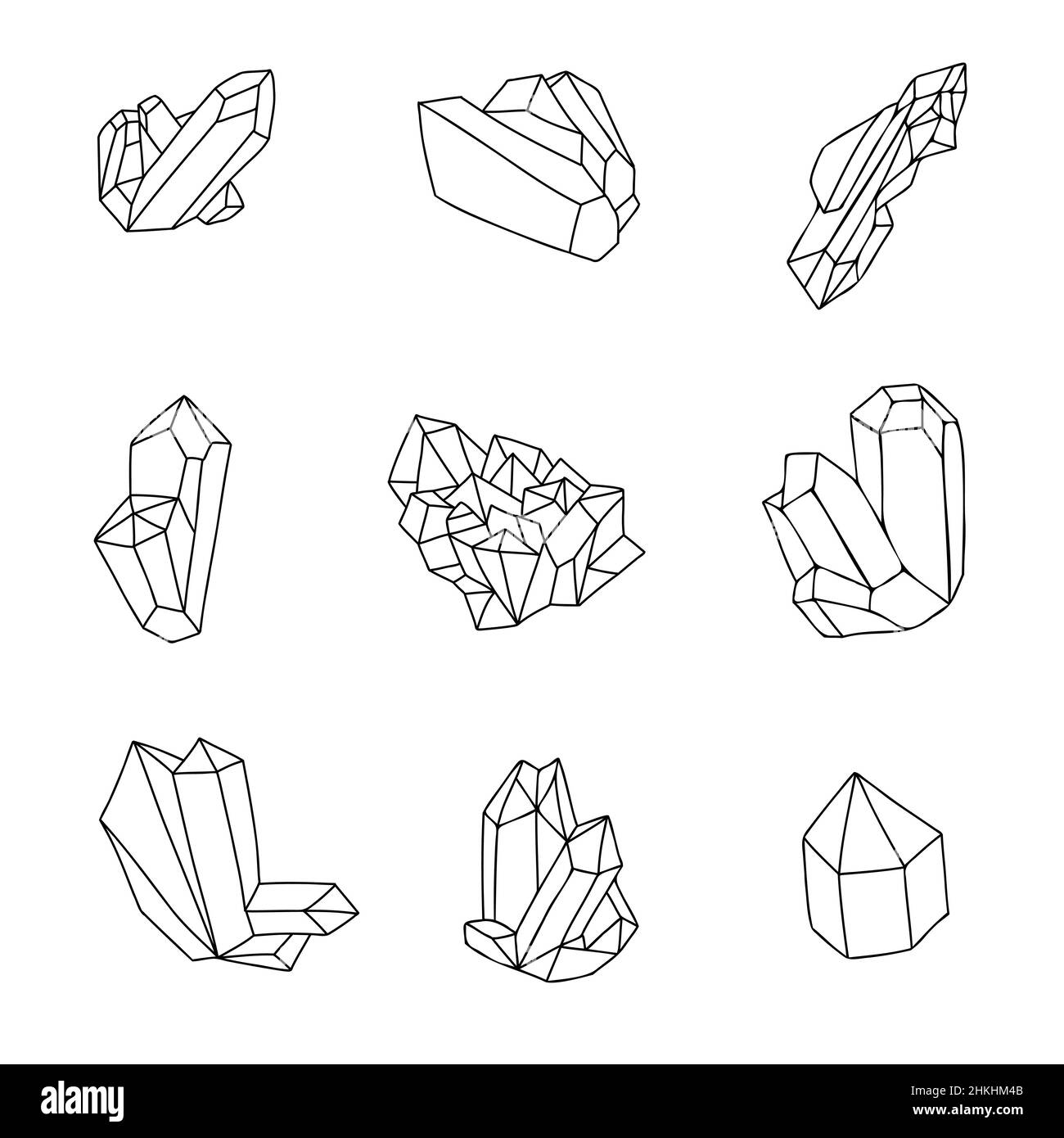 Gem stone healing face hi-res stock photography and images - Alamy