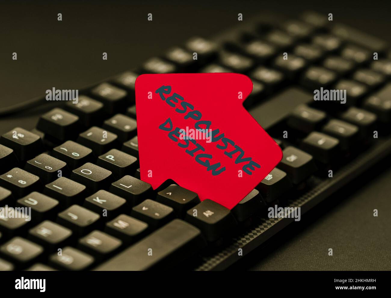 Writing displaying text Responsive Design. Business overview web page creation that makes use of ...