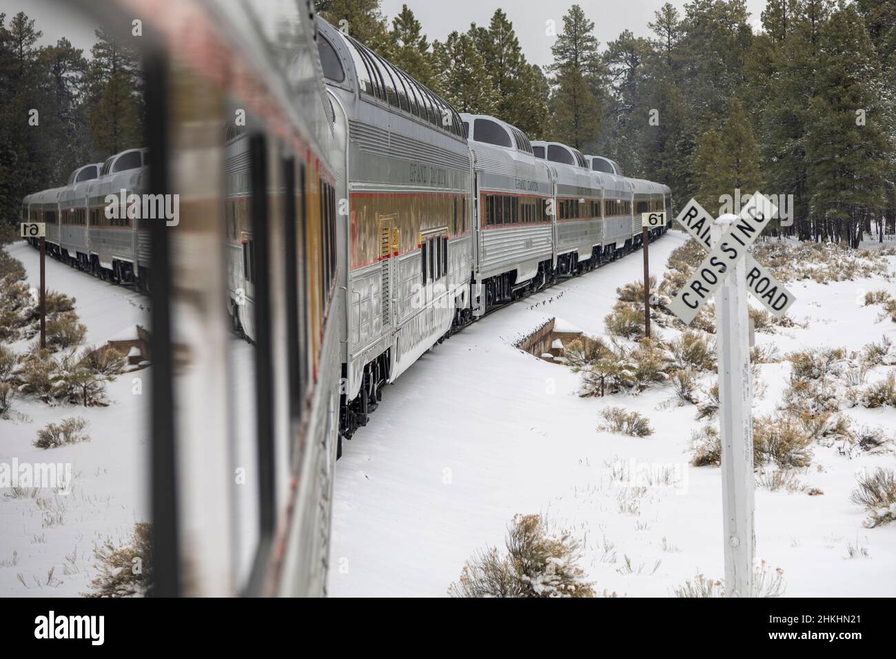Grand Canyon Railway Stock Photo - Alamy
