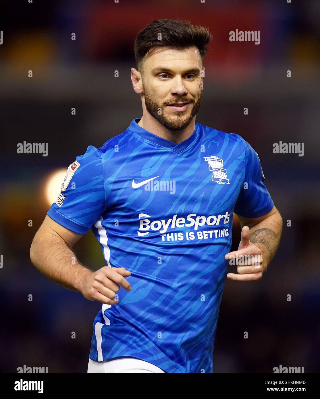 Birmingham City's Scott Hogan during the Sky Bet Championship match at ...